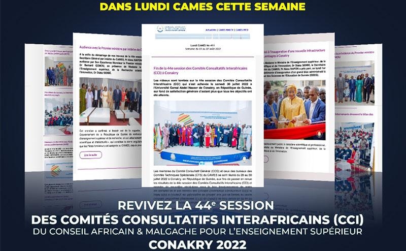 Fin de la 44e session des Comités Consultatifs Interafricains (CCI) à Conakry